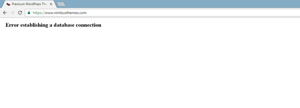 "Error establishing a database connection": What It Means and How to ...