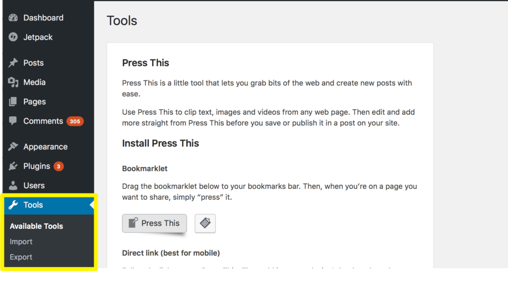 A Beginner's Guide to the WordPress Dashboard - Nimbus Themes