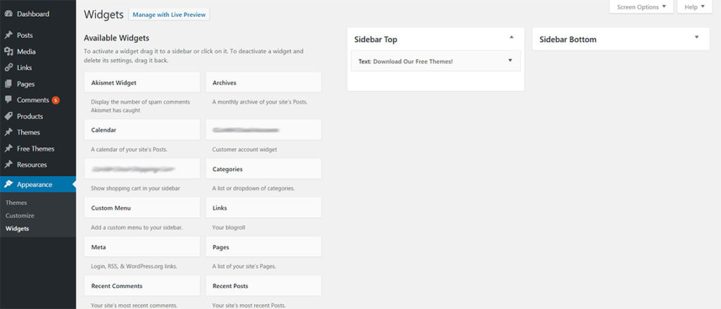 Register Sidebars - WordPress Snippet Generator - Nimbus Themes Register Sidebars - WordPress Snippet Generator - Nimbus Themes