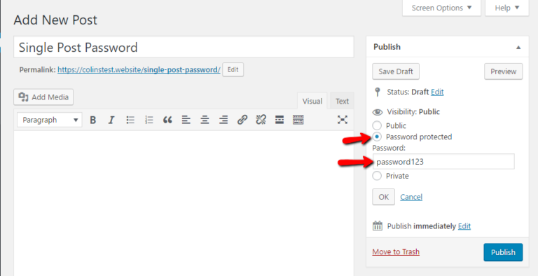 How To Password Protect Wordpress From Single Posts To A Whole Site